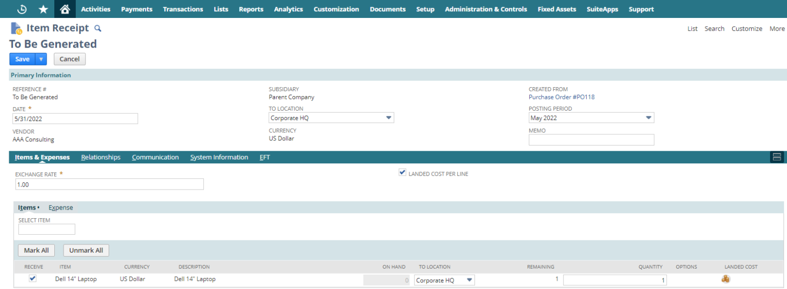 Using Procure to Pay or P2P in NetSuite – 6 key Features