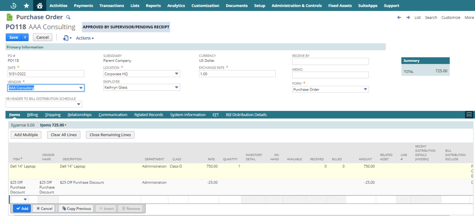 Using Procure to Pay or P2P in NetSuite – 6 key Features