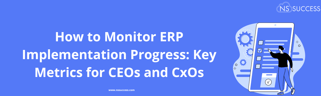 How to Monitor ERP Implementation Progress: Key Metrics for CEOs and CxOs